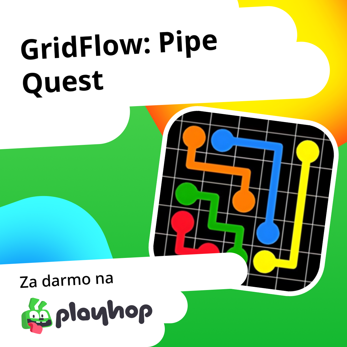 GridFlow: Pipe Quest (przez Volan Interactive): Graj Online Za Darmo Na Playhop