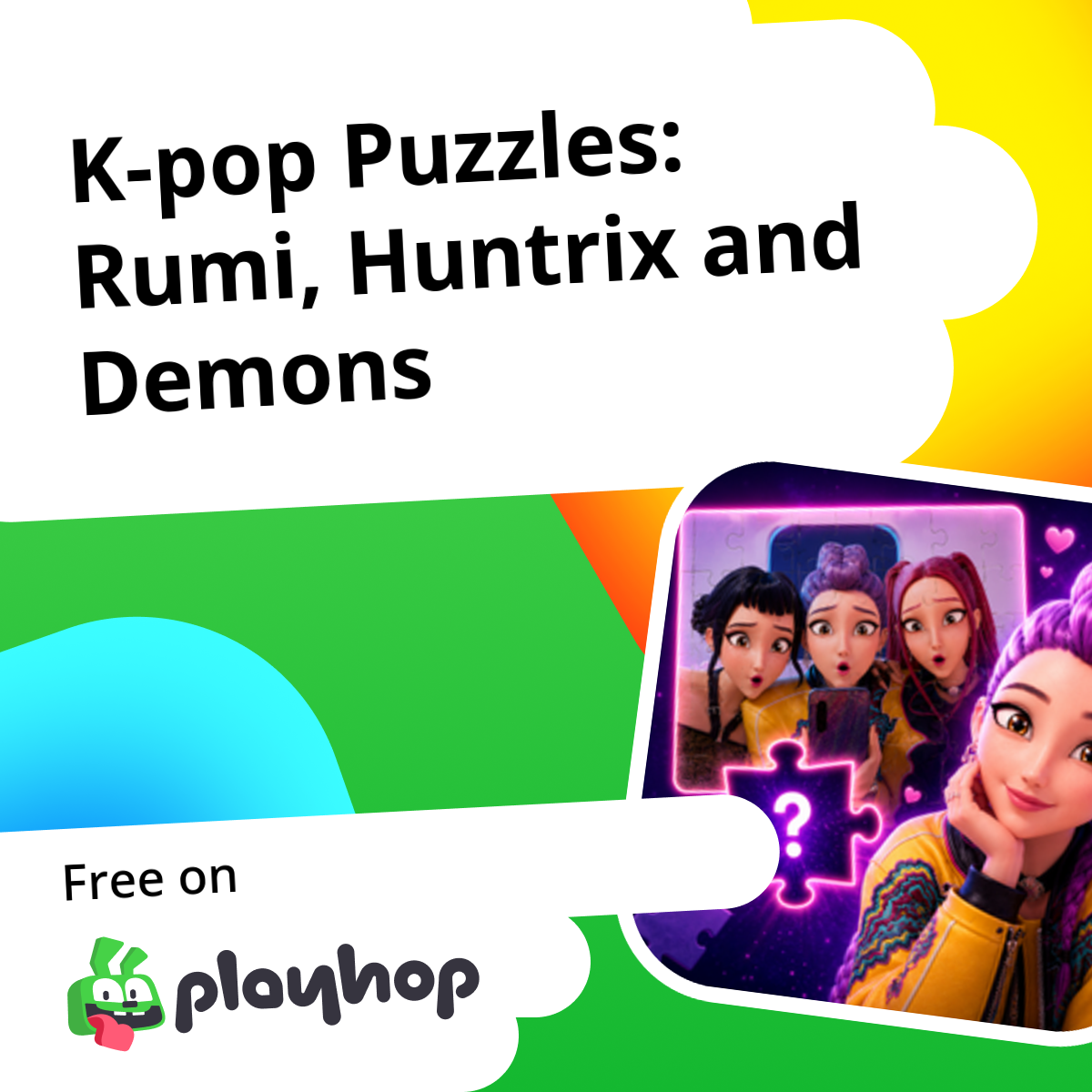 K-pop Puzzles: Rumi, Huntrix and Demons: Play Online For Free On Playhop