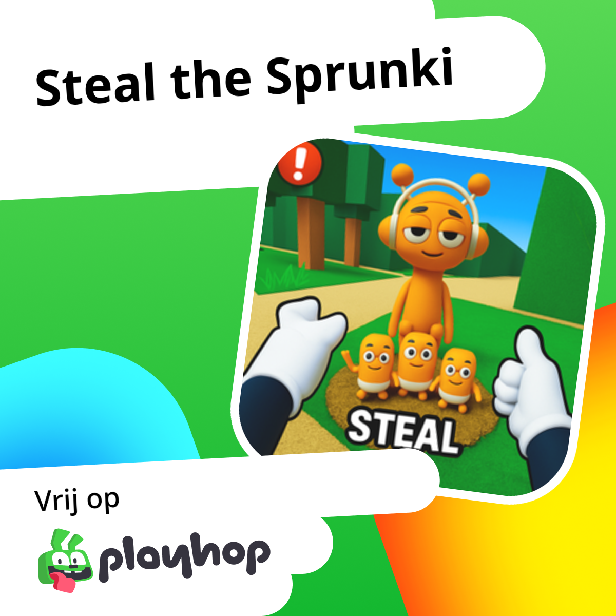 Steal the Sprunki (van ShadouGames): speel gratis online op Playhop
