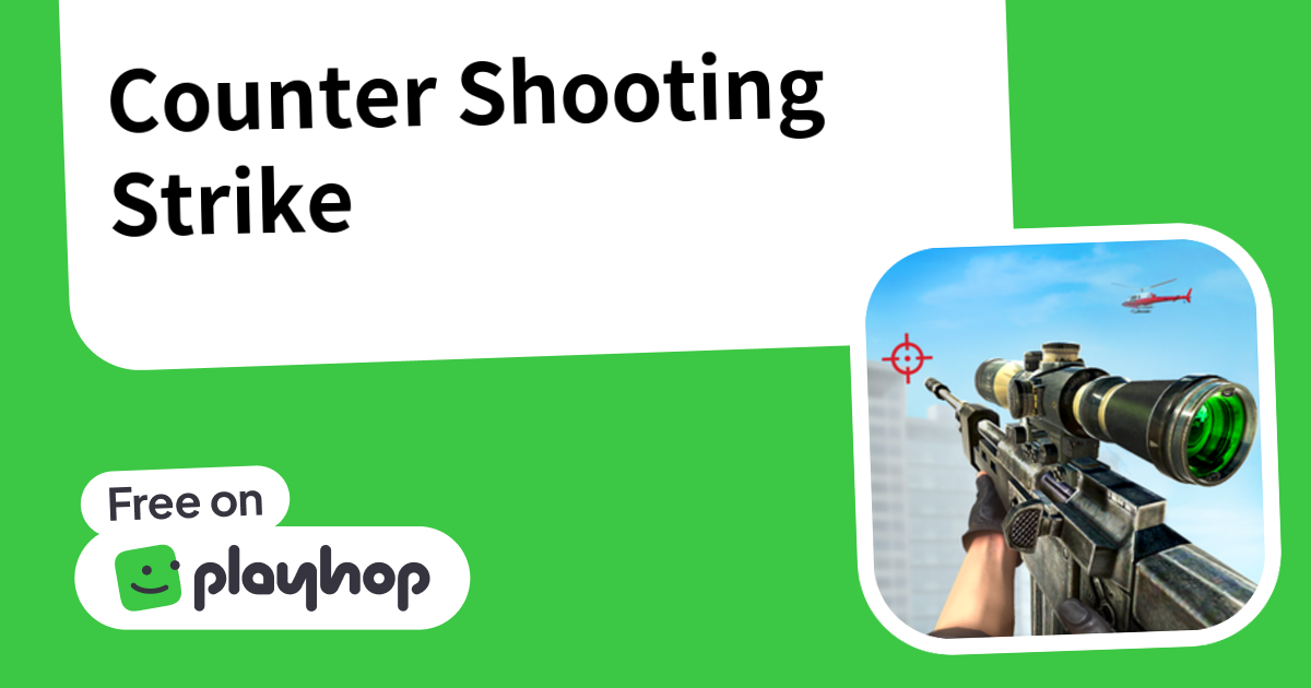 Counter Shooting Strike （boooba開発）: Playhopで無料でオンラインプレイ