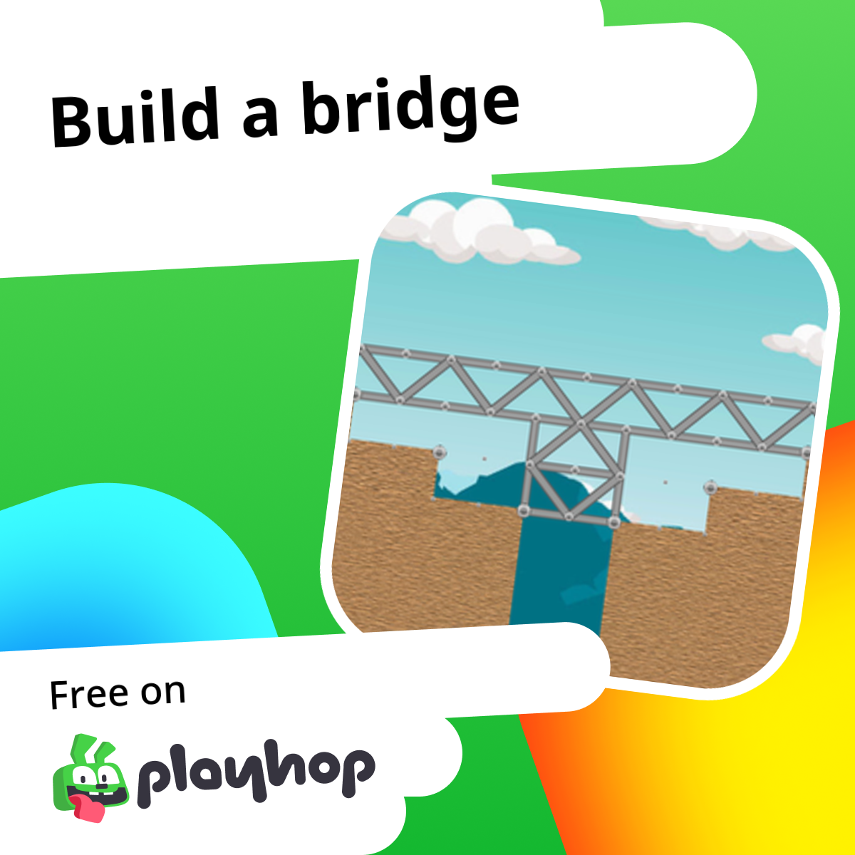 Build a bridge (by Aleksej Taranov): Play Online For Free On Playhop