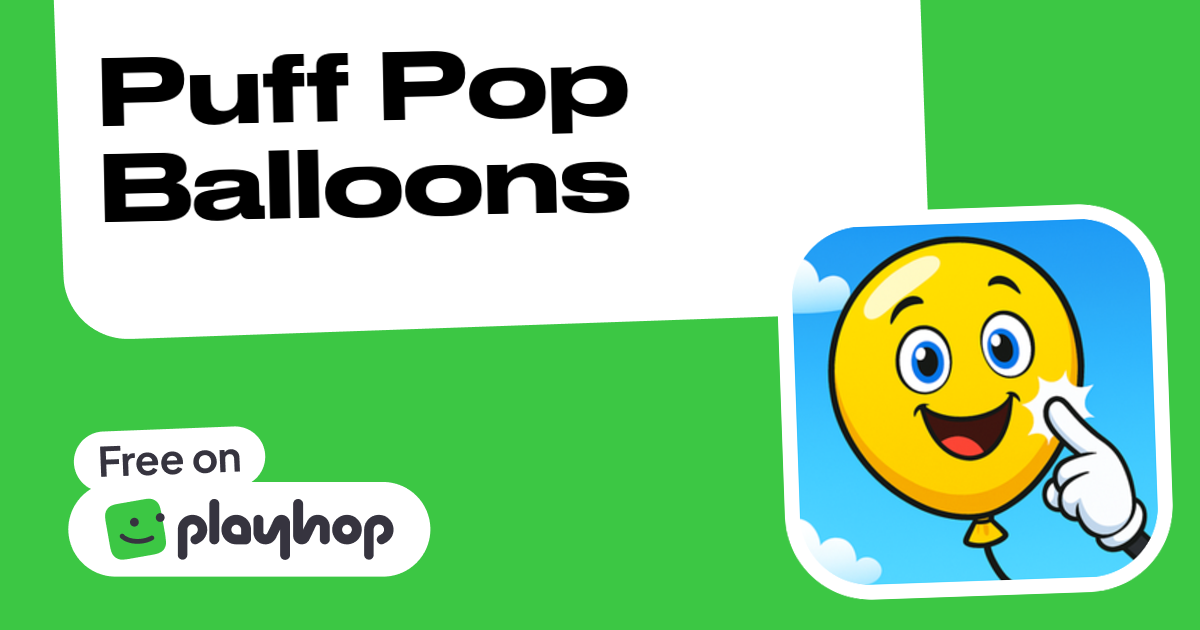 Puff Pop Balloons (per newSchoolOne): Juega Gratis Online en Playhop