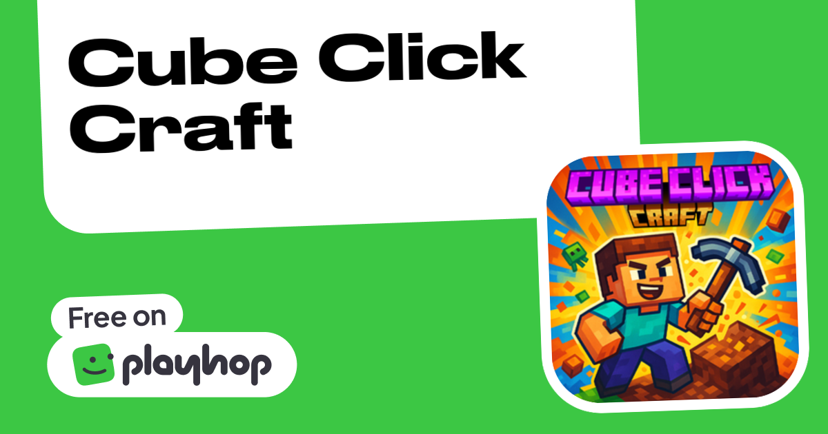 Cube Click Craft (per Swathing Soap): Juega Gratis Online en Playhop