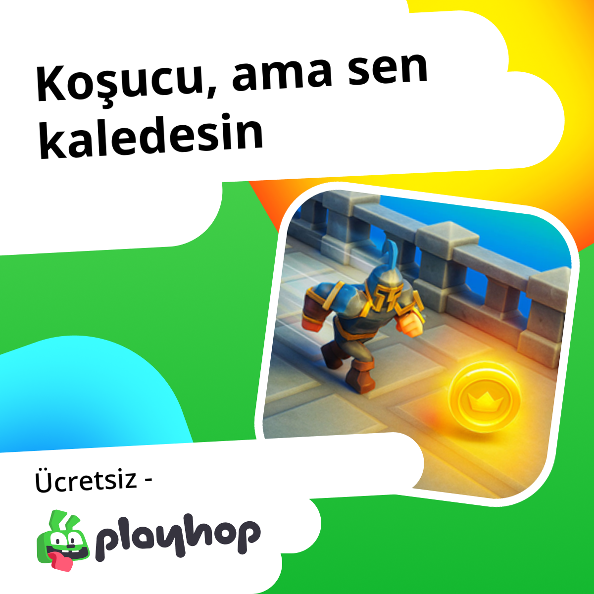 Koşucu, ama sen kaledesin (digitalcaramel2 geliştiricisinden): Playhop ...