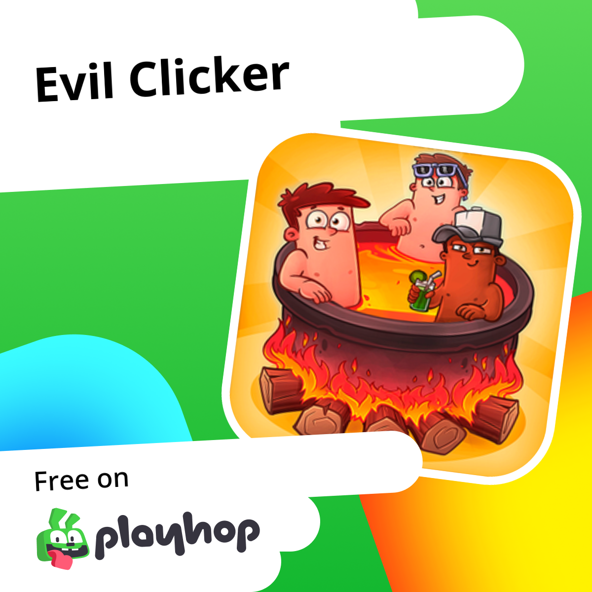 Evil Clicker (بواسطة KM.Games): العب على الإنترنت مجانًا على Playhop
