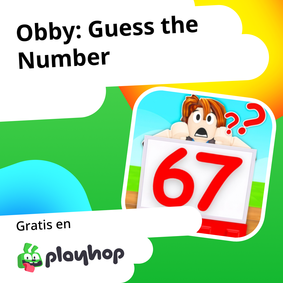 Obby: Guess the Number: Juega en línea gratis en Playhop
