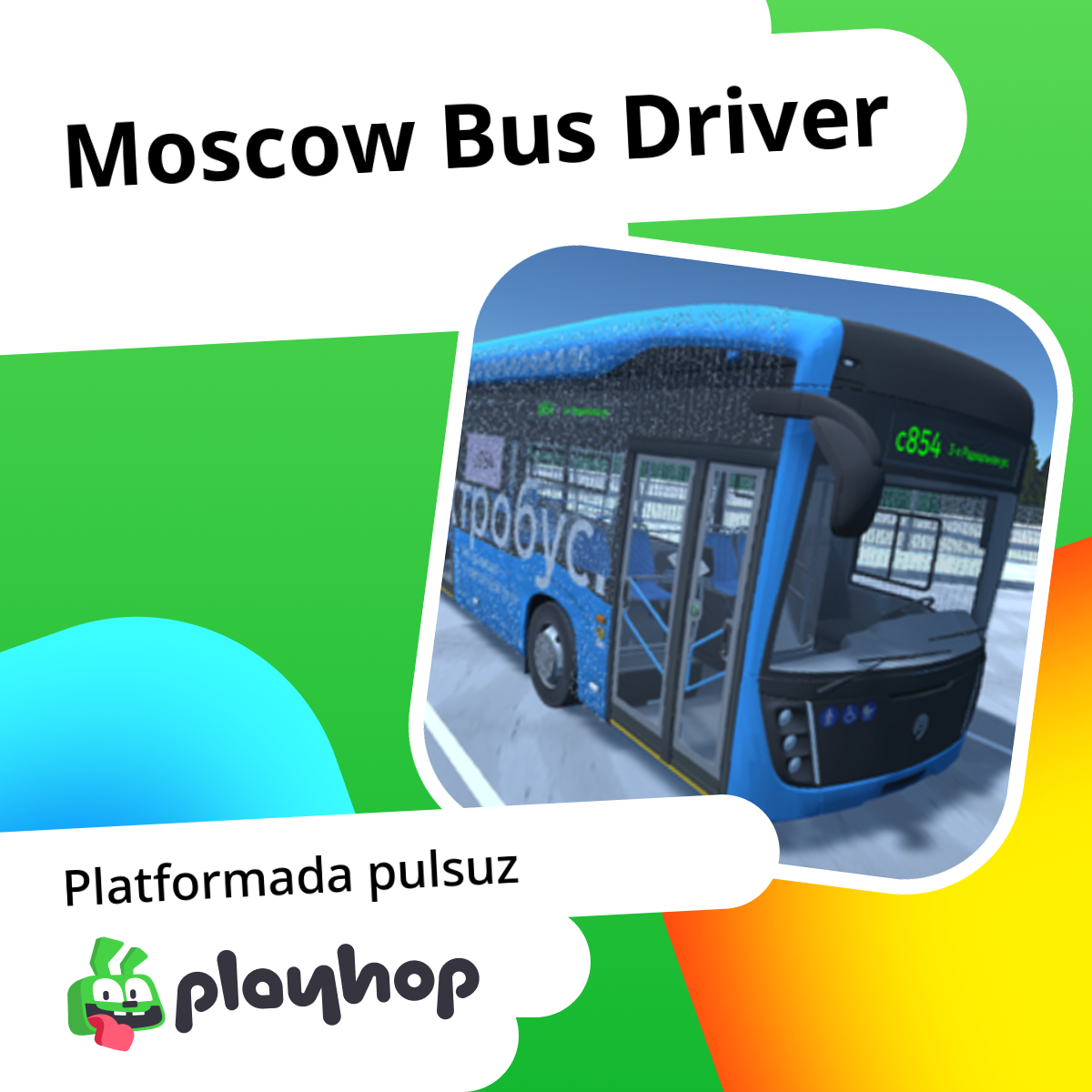 Moscow Bus Driver (alexkab): Playhop xidmətində pulsuz onlayn oyna