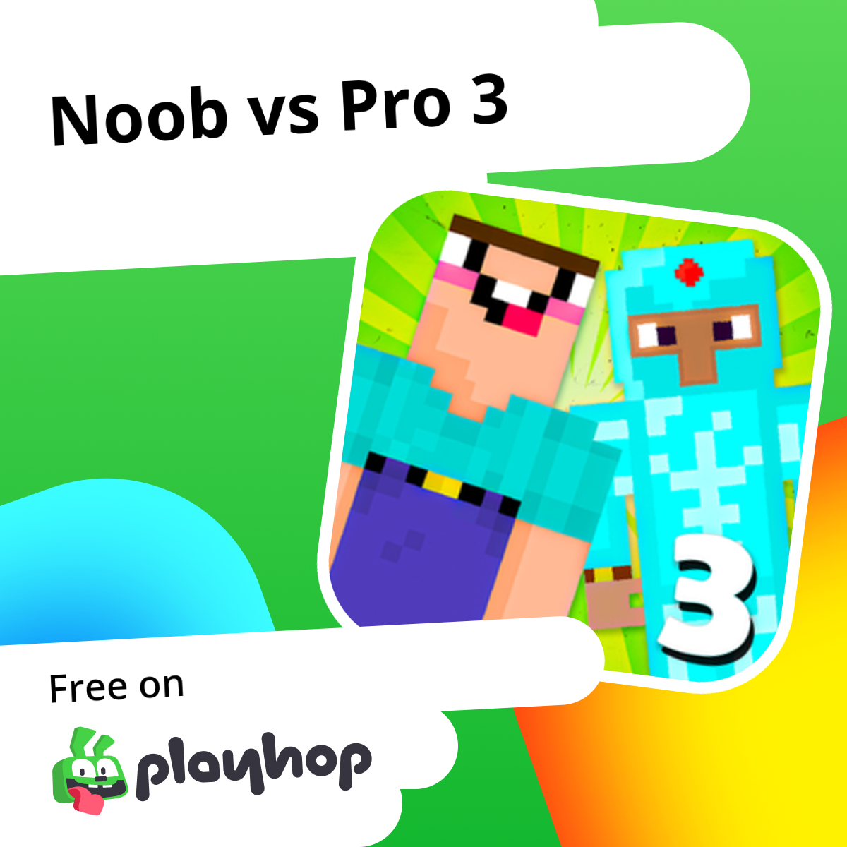 Noob vs Pro 3 (by New Generation Games): Play Online For Free On Playhop