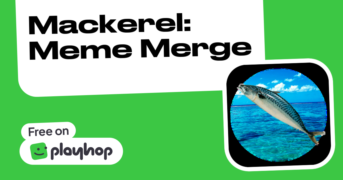 Mackerel: Meme Merge (per sergiuscain): Juega Gratis Online en Playhop