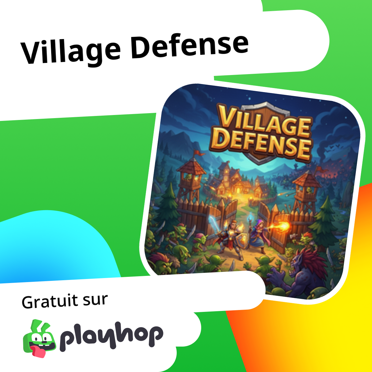 Village Defense (par Spark Tree Game): Jouez En Ligne Gratuitement Sur ...