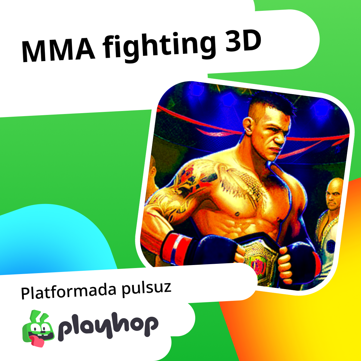 MMA fighting 3D (DragonMike): Playhop xidmətində pulsuz onlayn oyna