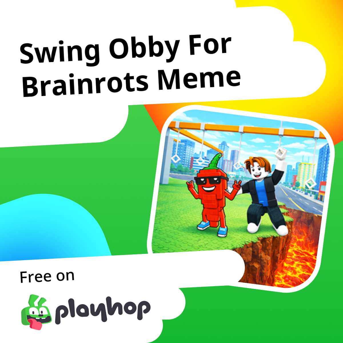 Swing Obby For Brainrots Meme: Play Online For Free On Playhop