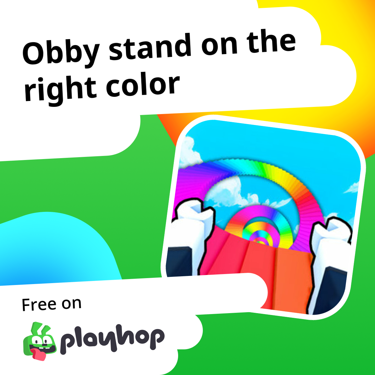 Obby stand on the right color (by MemorySharp): Play Online For Free On ...