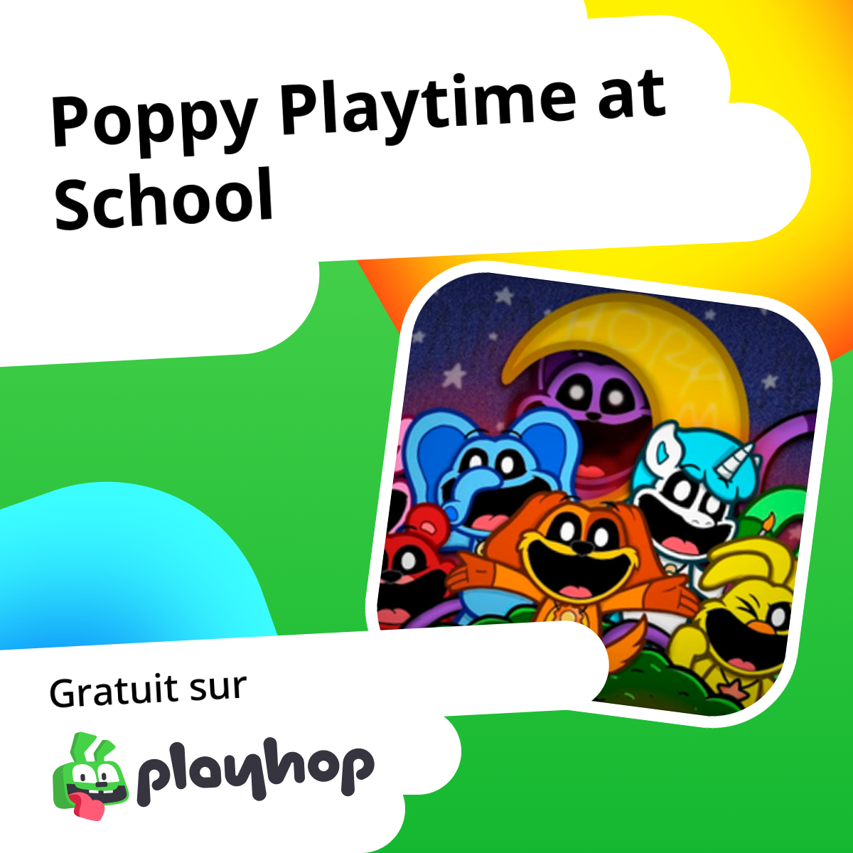 Poppy Playtime at School (par HomeGAMESTUDIO): Jouez En Ligne ...