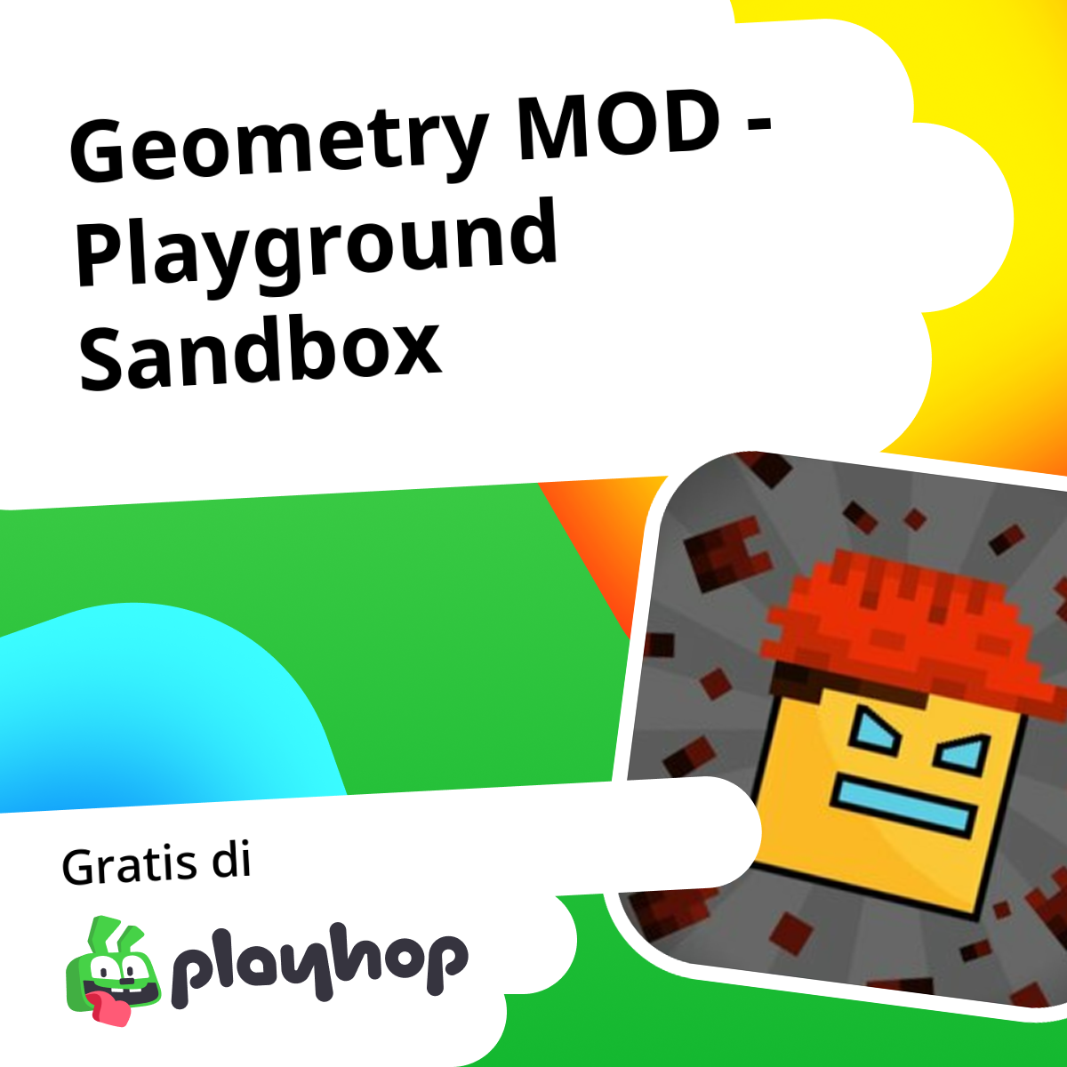 Geometry MOD - Playground Sandbox: Main Gratis Online di Playhop
