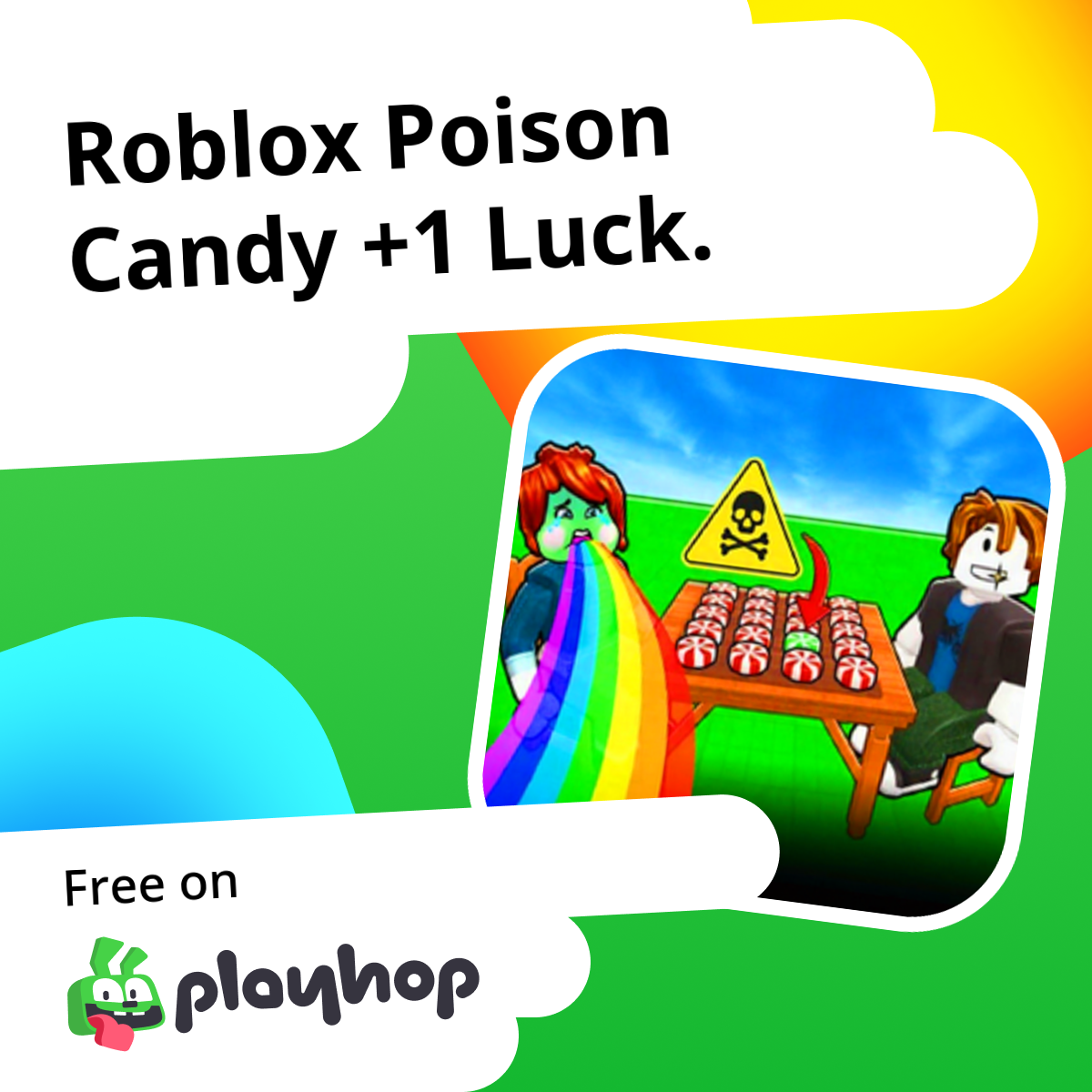 Roblox Poison Candy +1 Luck. (by GamesLocation): Play Online For Free ...