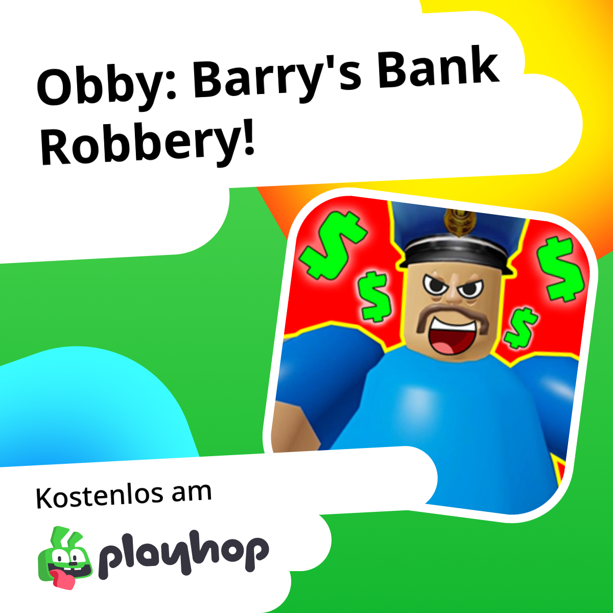 Barry 2: Rob Robux Bank! (von Obseshn): Spiele kostenlos online auf Playhop