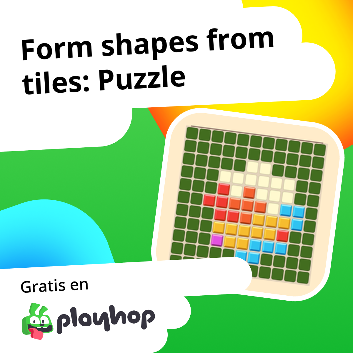 Form shapes from tiles: Puzzle (por Ashtray Studio2): Juega Gratis ...