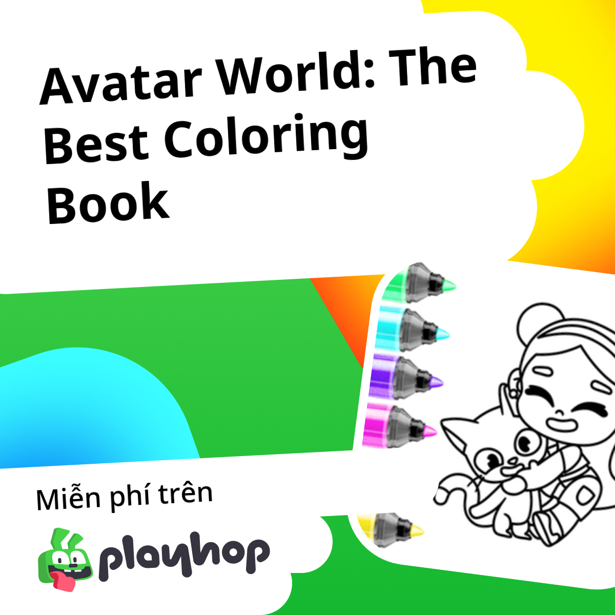Avatar World: The Best Coloring Book: Chơi trực tuyến miễn phí trên Playhop