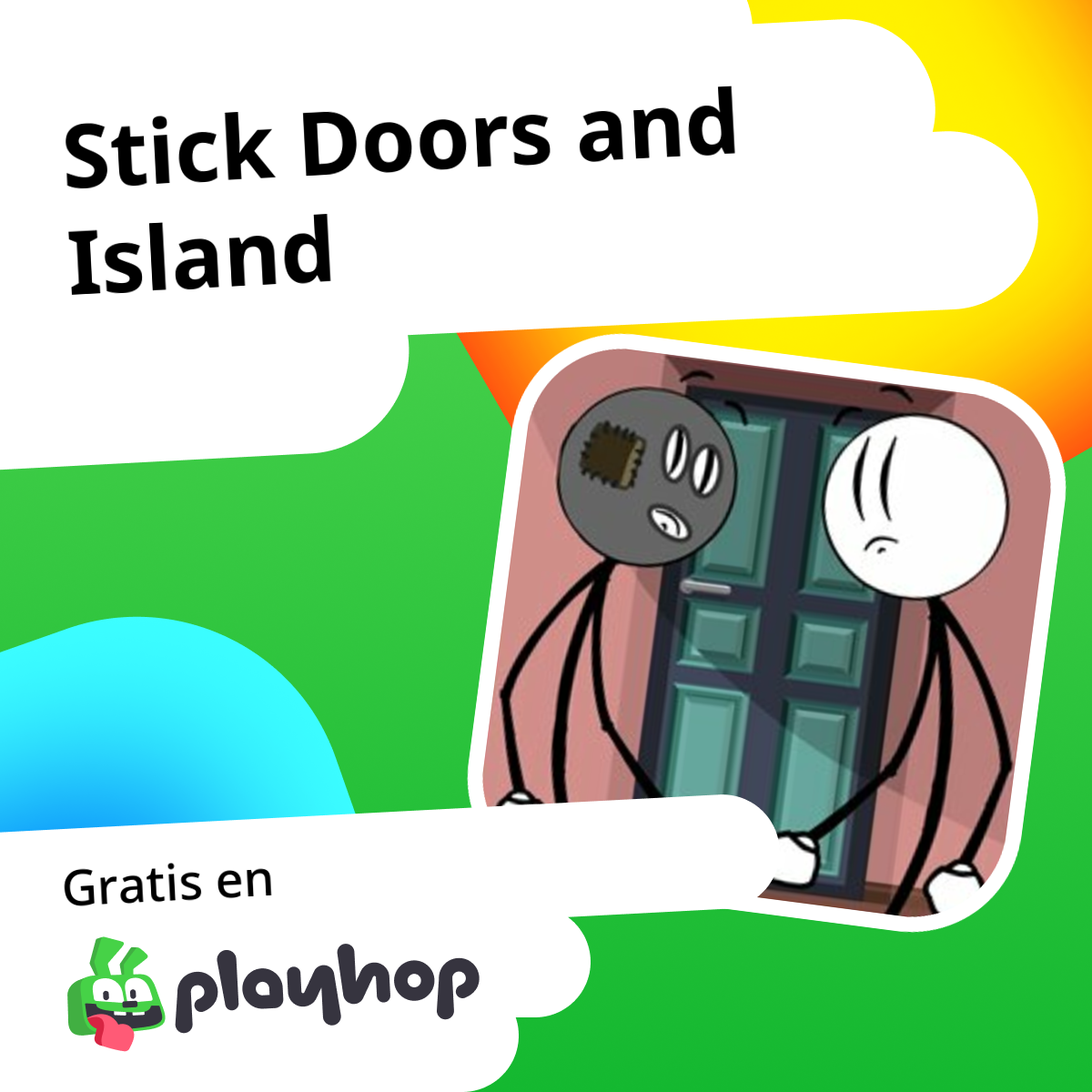 Stick Doors and Island (per Starodymov): Juega Gratis Online en Playhop