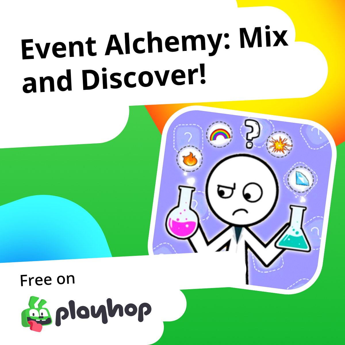 Event Alchemy: Mix and Discover!: العب أونلاين مجانًا على Playhop