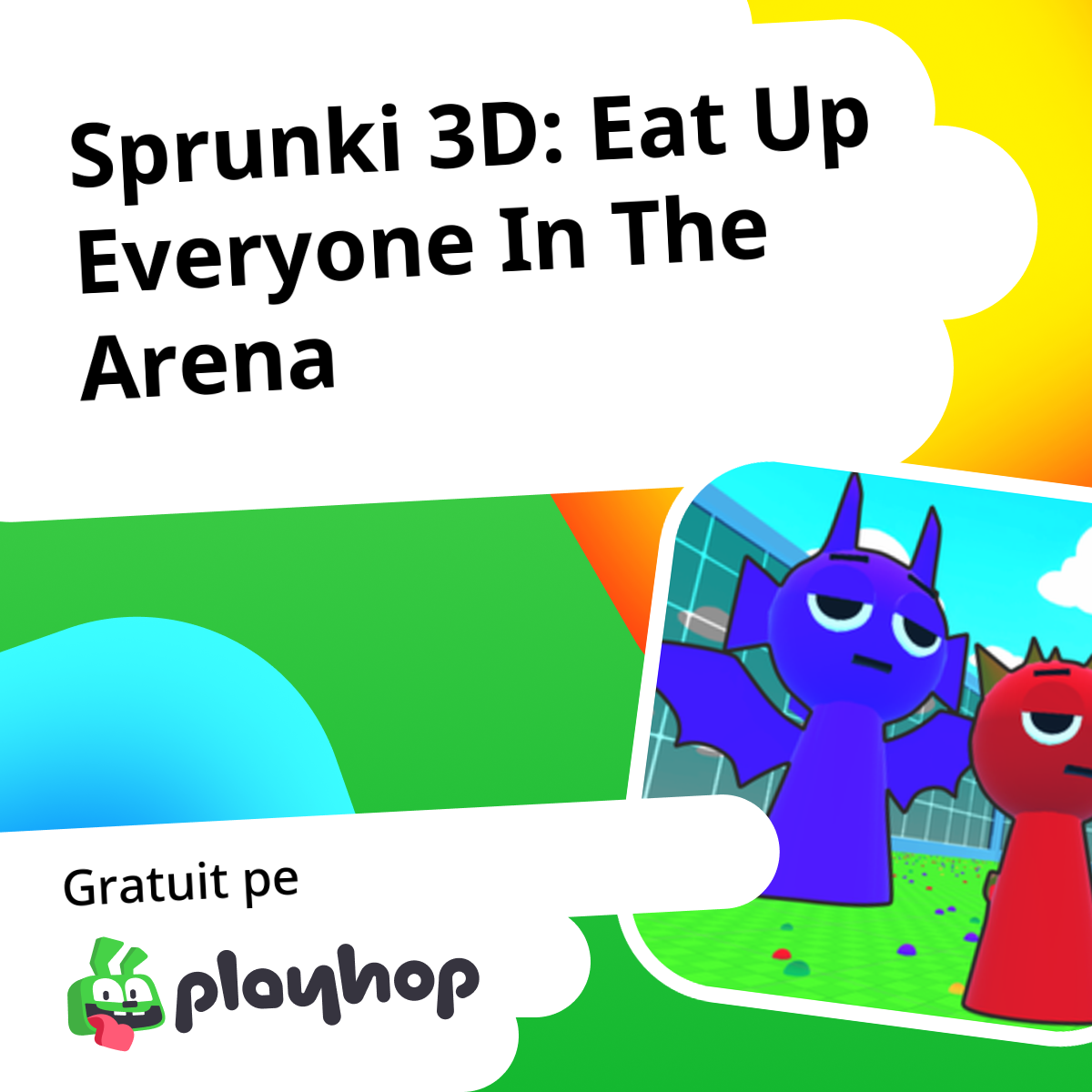 Sprunki 3D: Eat Up Everyone In The Arena (de ShadouGames): Joacă Online ...