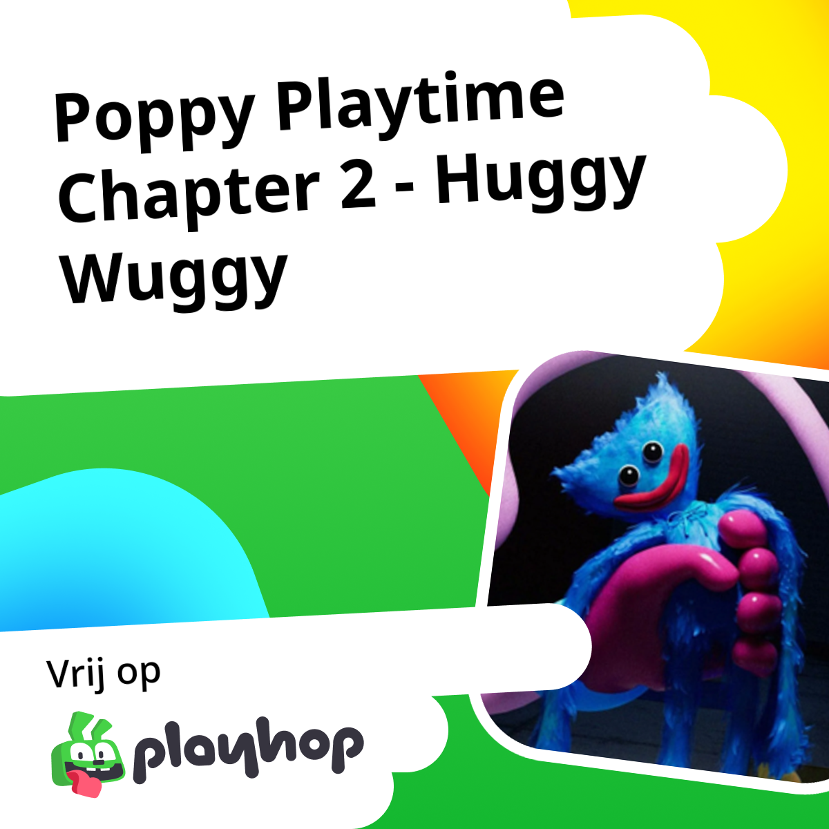 Poppy Playtime Chapter 2 - Huggy Wuggy (van Games Place): speel gratis online op Playhop
