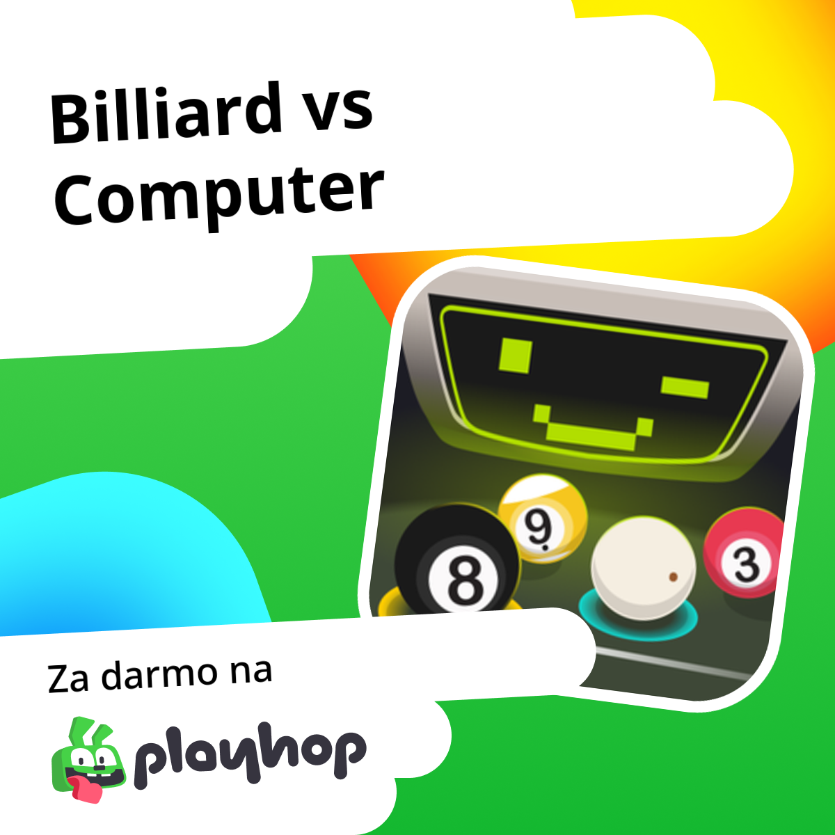 Billiard vs Computer: Graj Za Darmo Online w Playhop