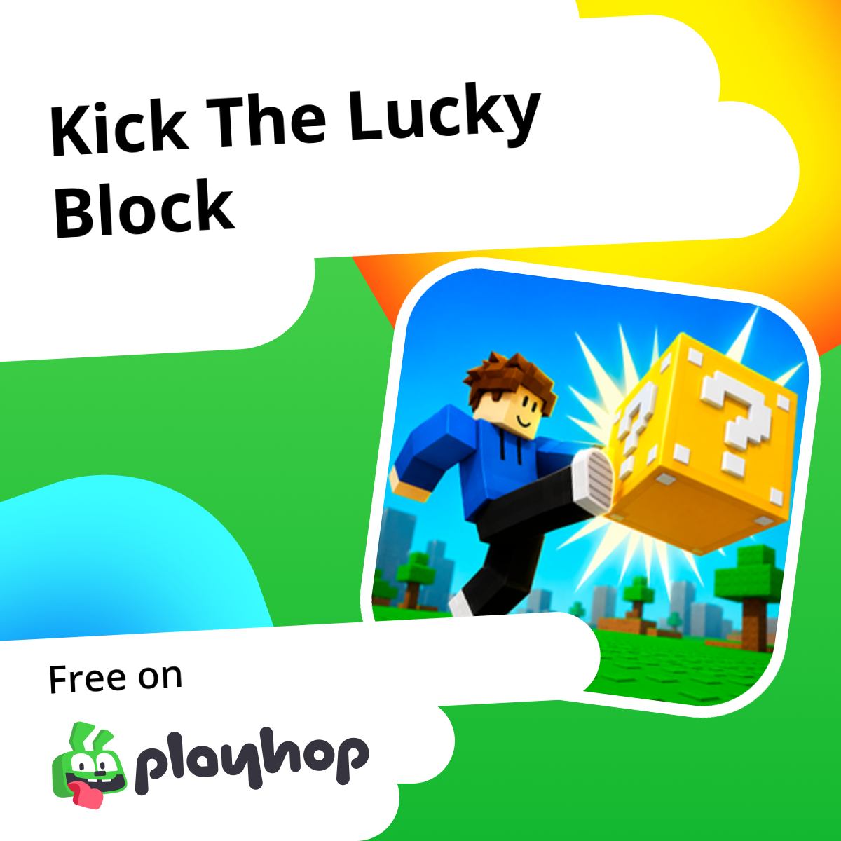 Kick The Lucky Block: Play Online For Free On Playhop