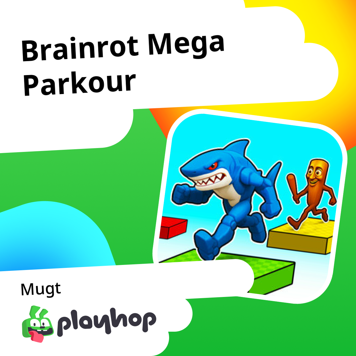Brainrot Mega Parkour: Playhop onlaň mugt oýnaň