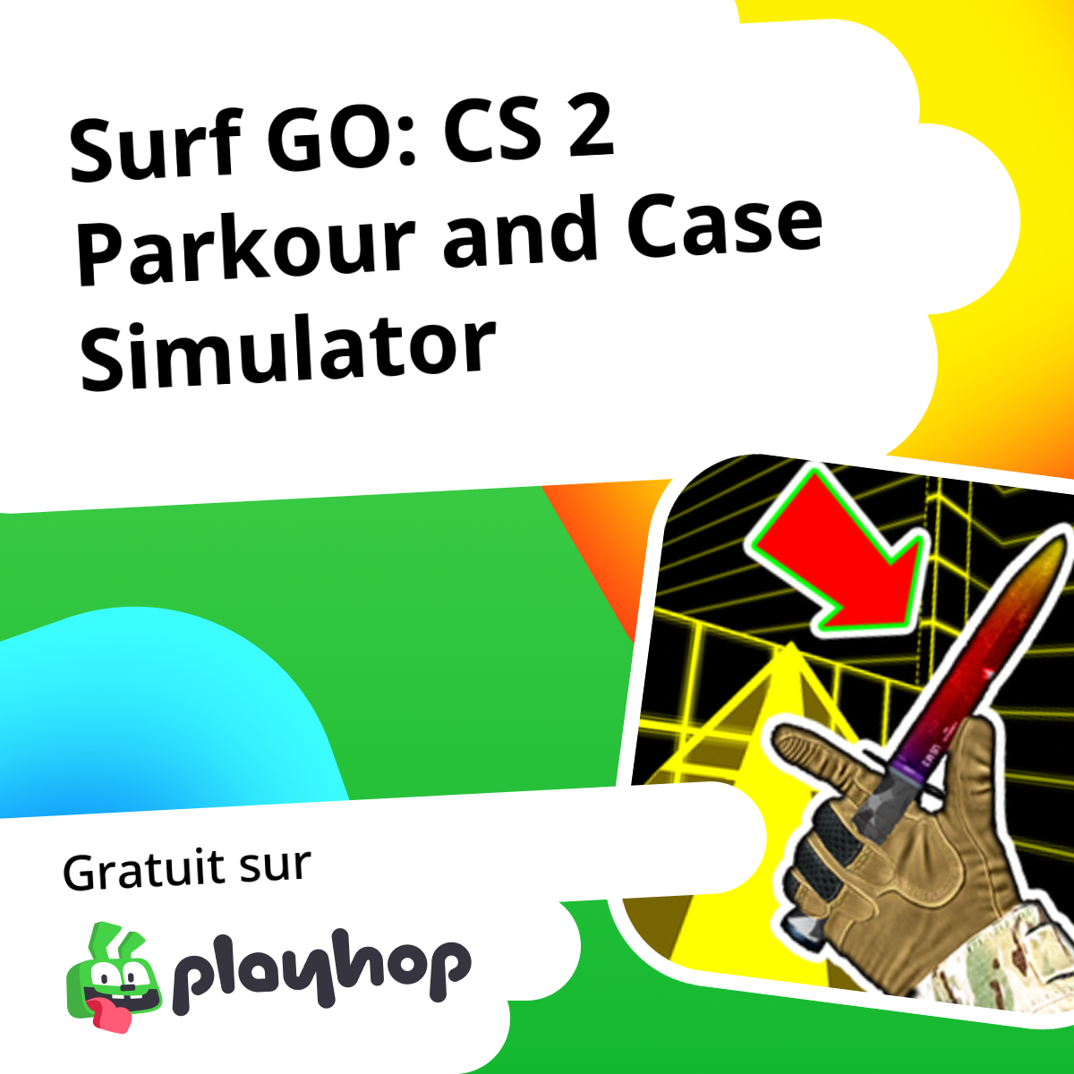 Surf GO: Online parkour, CS GO bhop and surf in 3D (par Games PDA ...
