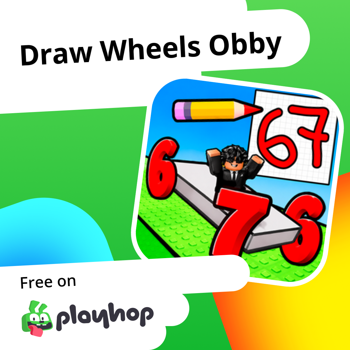Draw Wheels Obby: Play Online For Free On Playhop