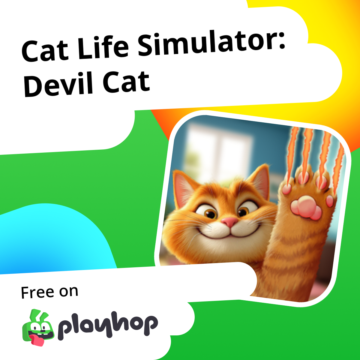 Cat Life Simulator: Devil Cat (by CyberNex Studios): Play Online For ...