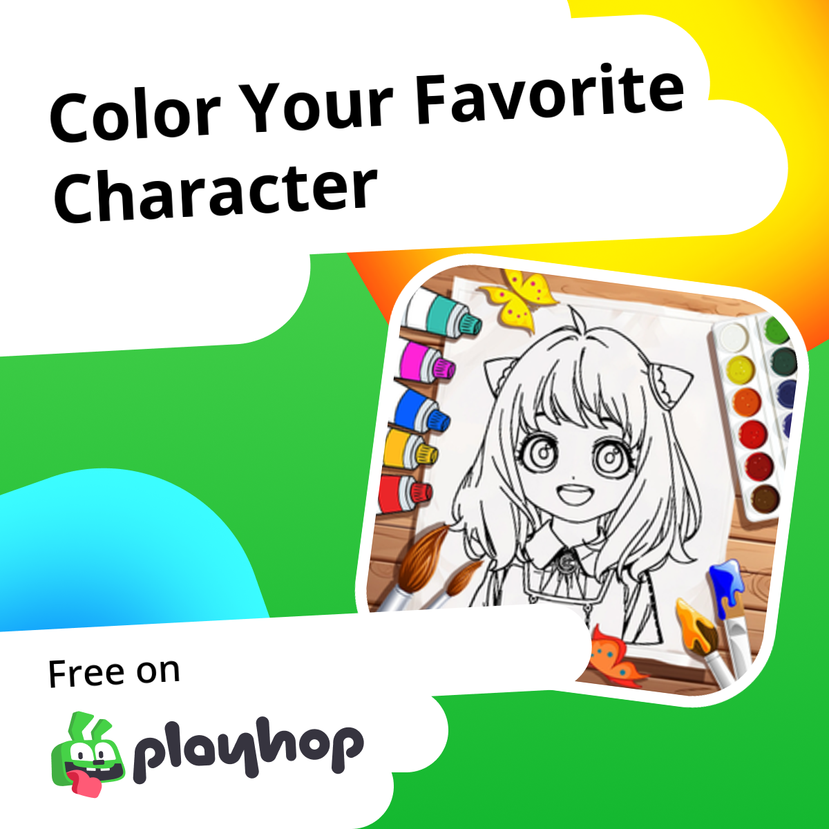 Color Your Favorite Character: Play Online For Free On Playhop