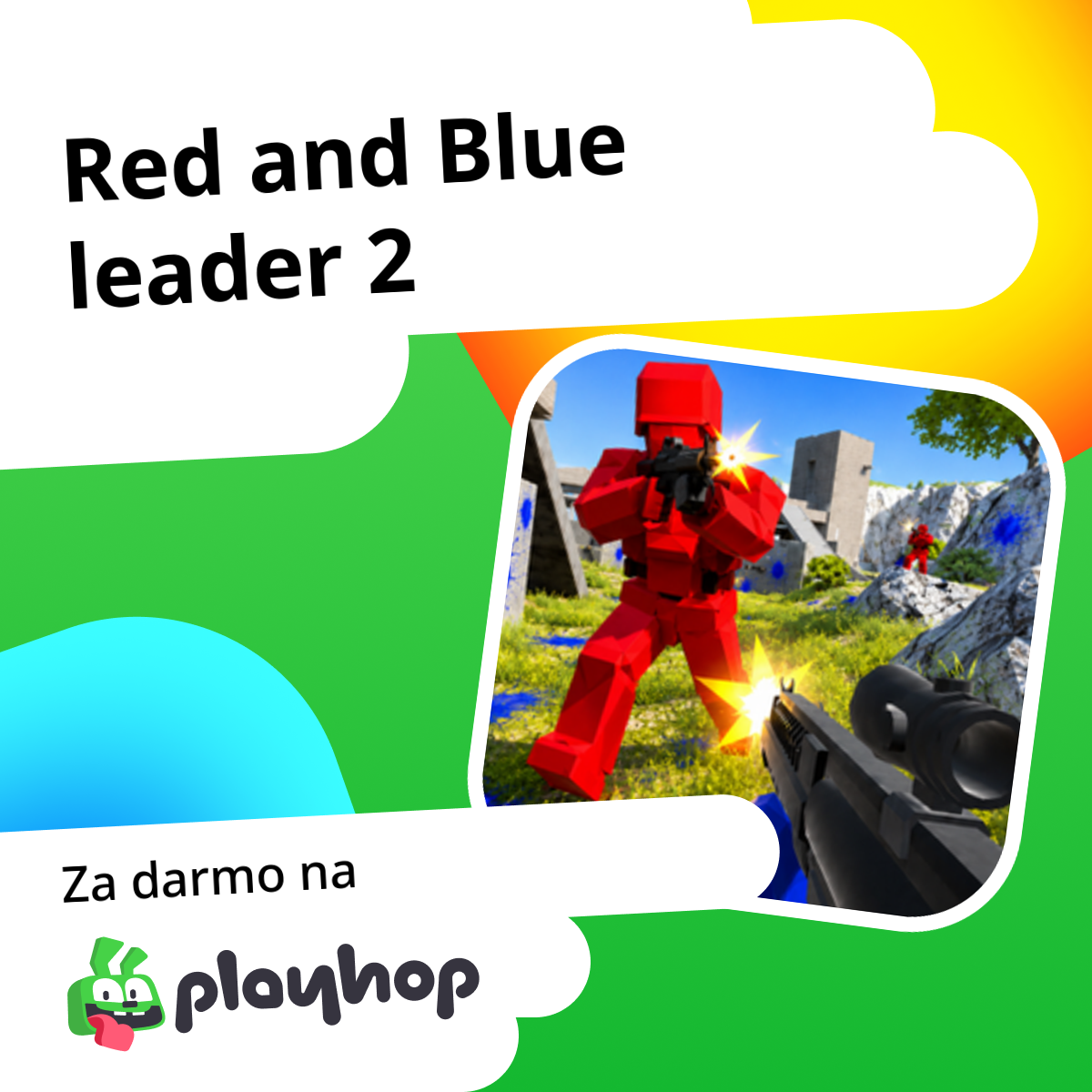 Red and Blue leader 2: Graj Za Darmo Online w Playhop