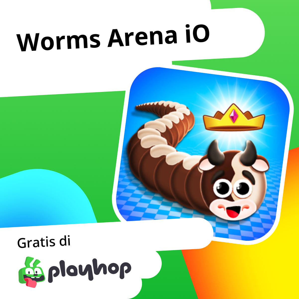 Worms Arena iO (oleh RHM Interactive): Mainkan Online Secara Gratis Di Playhop