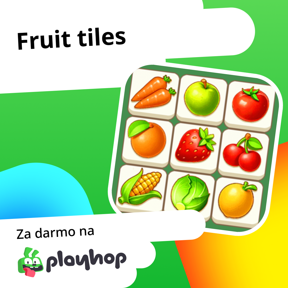 Fruit tiles (autor: Limpopo Games): Graj online za darmo na Playhop