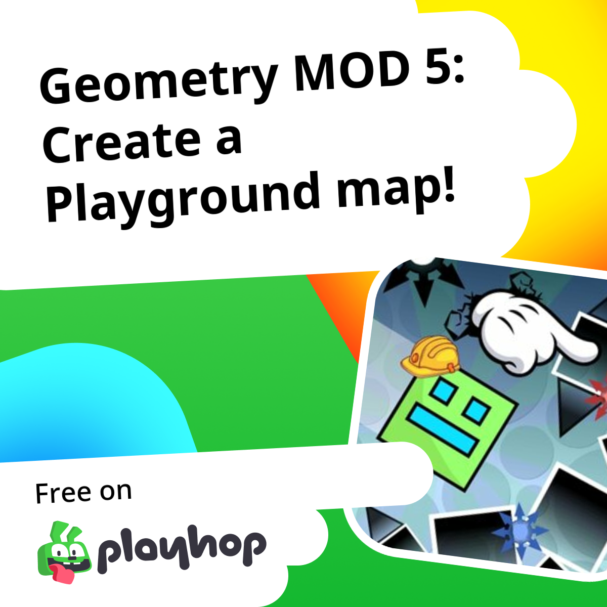 Geometry MOD 5: Create a Playground map! (by JellyLab): Play Online For ...