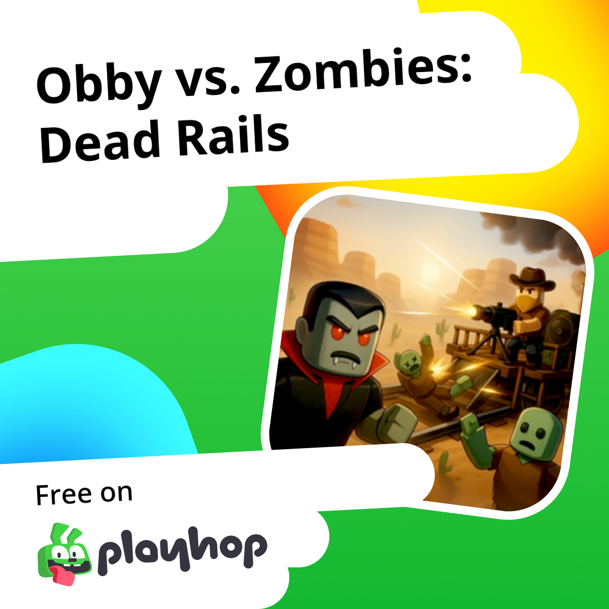 Obby vs. Zombies: Dead Rails (by MirraGames): Play Online For Free On ...