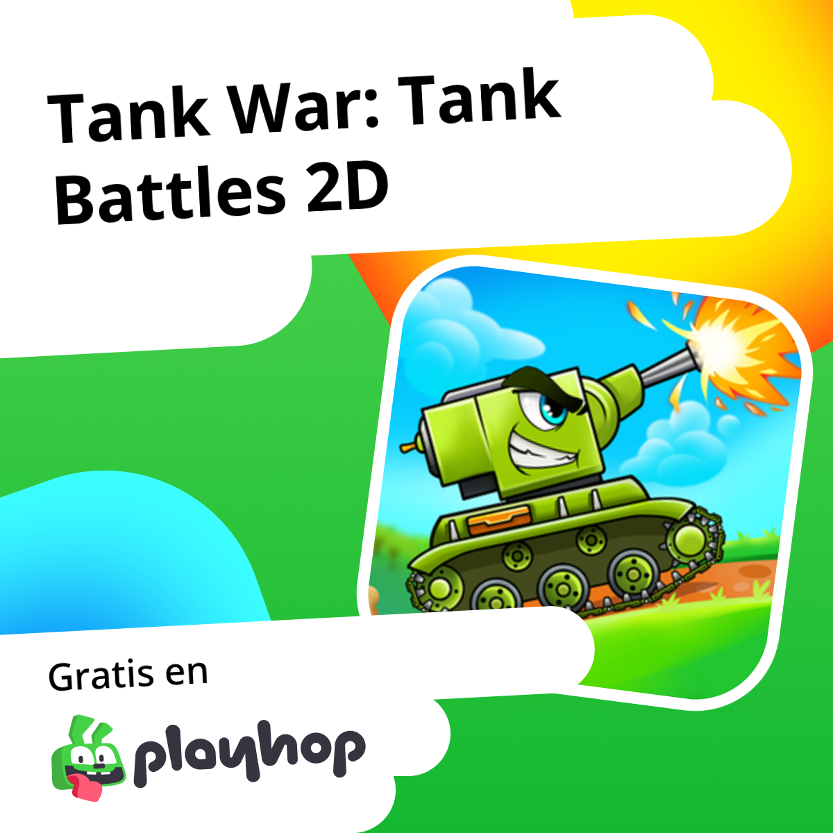 Tank War: Tank Battles 2D (por MirraGames): Juega Gratis Online en Playhop