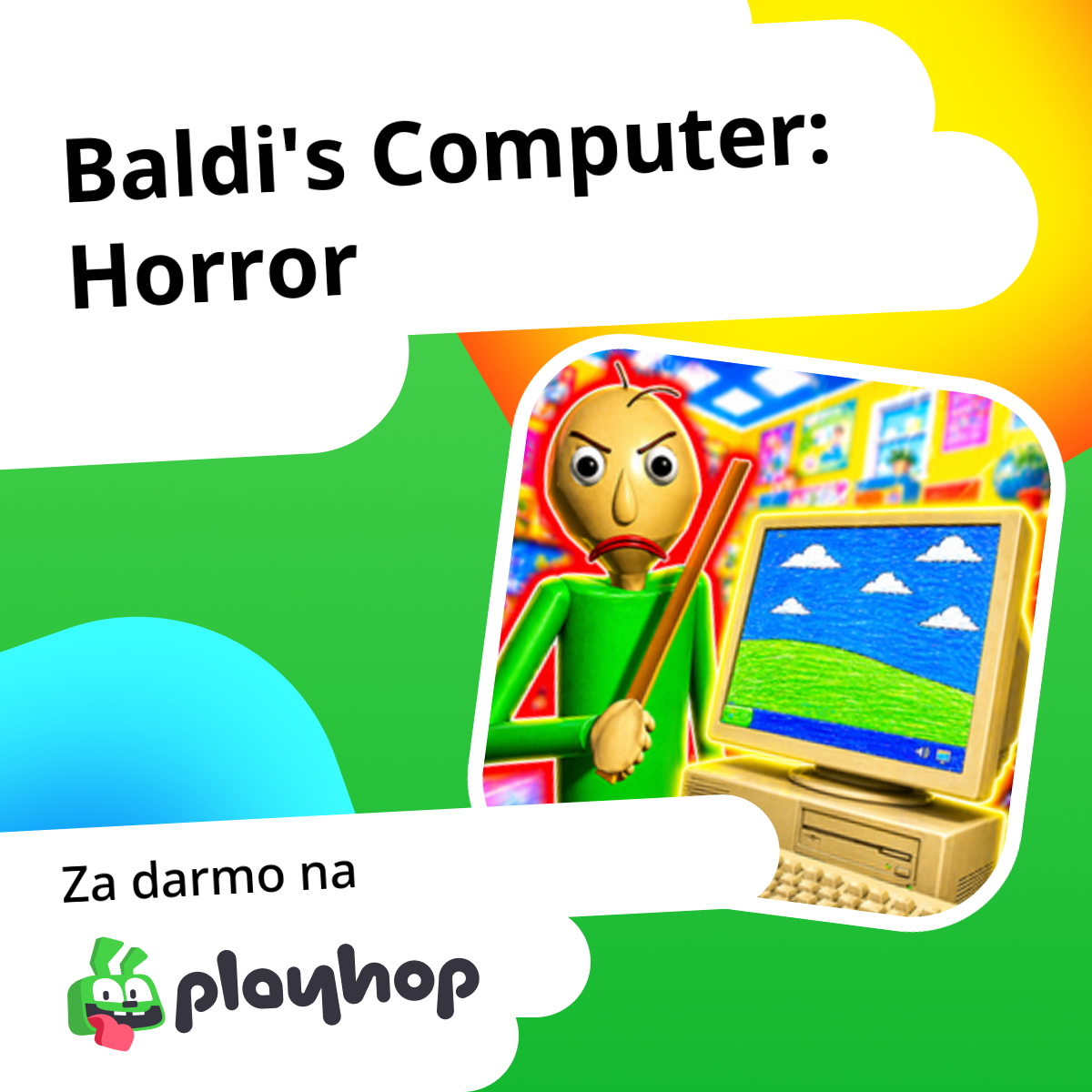 Baldi's Computer: Horror: Graj Za Darmo Online w Playhop