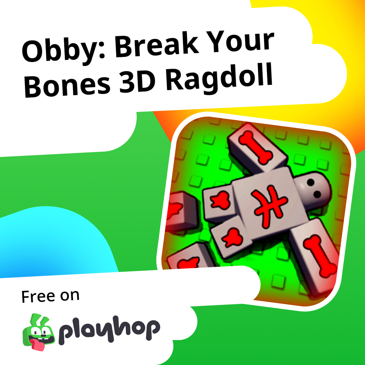 Obby: Break Your Bones 3D Ragdoll (by Triri Tiriri): Play Online For Free On Playhop
