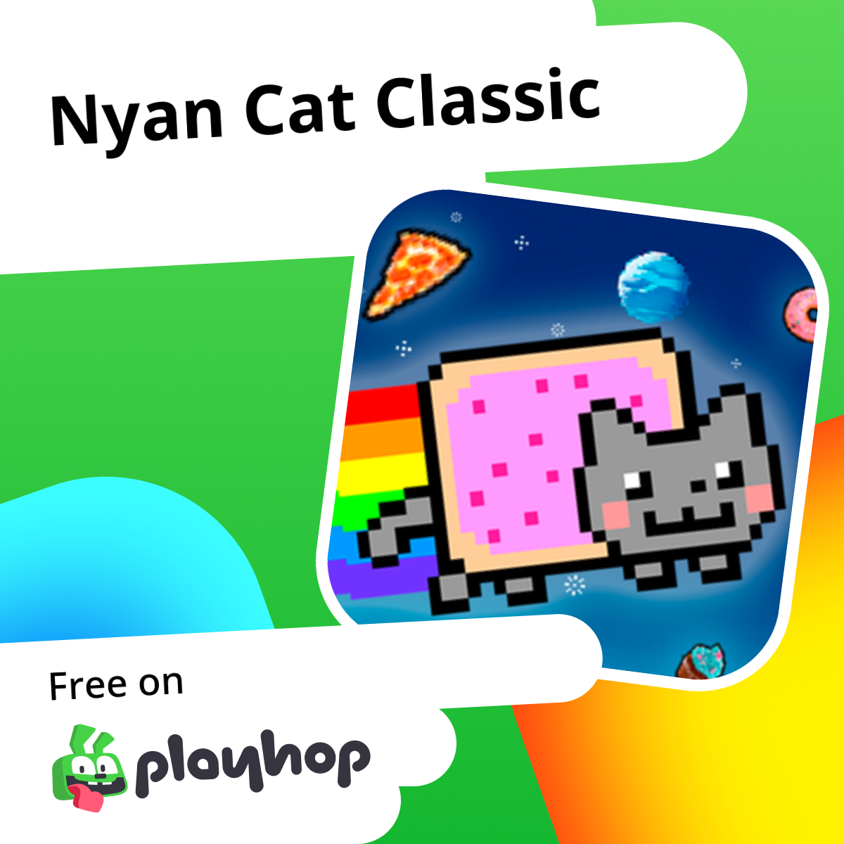 Nyan Cat Classic (by UHGejms): Play Online For Free On Playhop