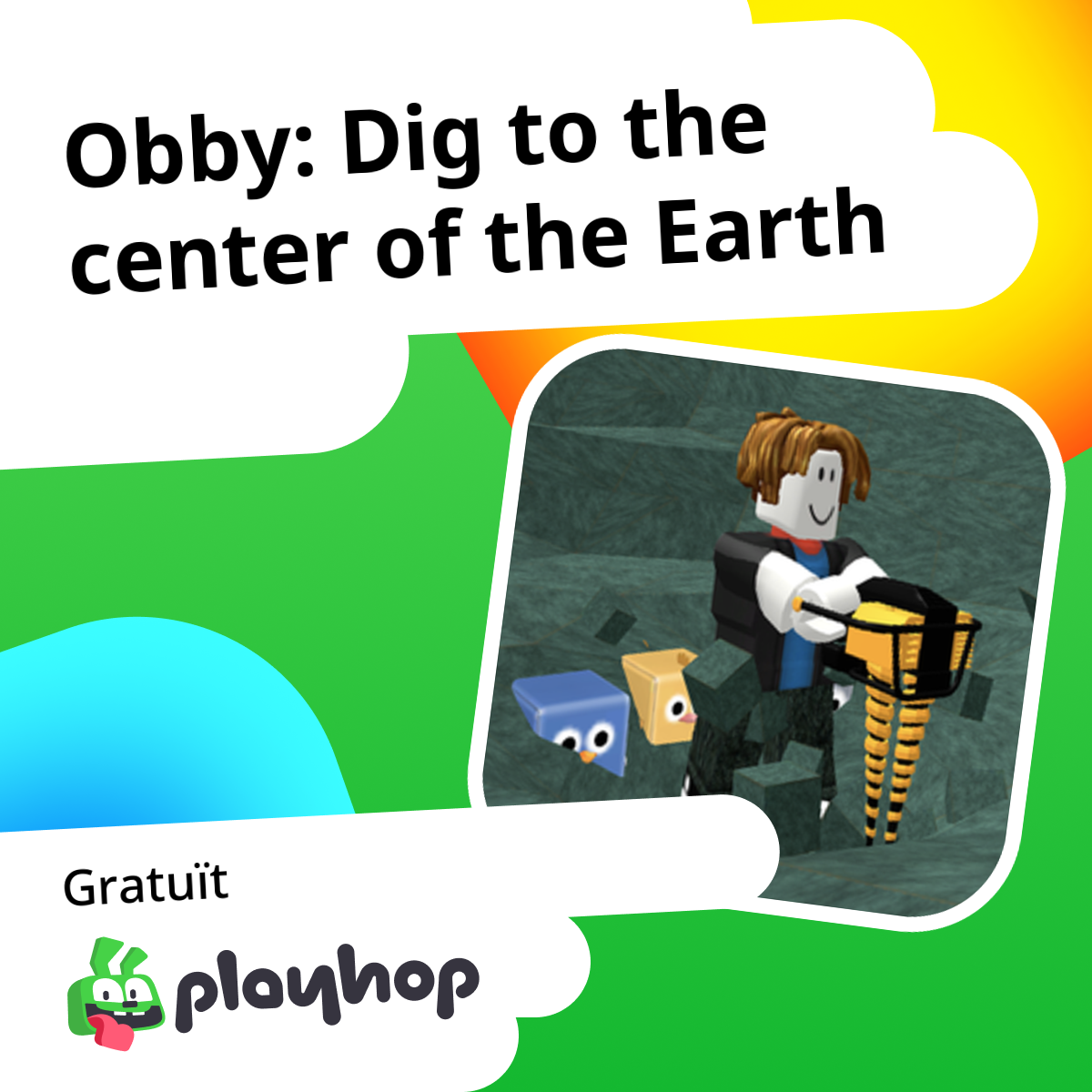 Obby: Dig to the center of the Earth (per Serbull): Jugar En Línia De Forma Gratuïta Playhop