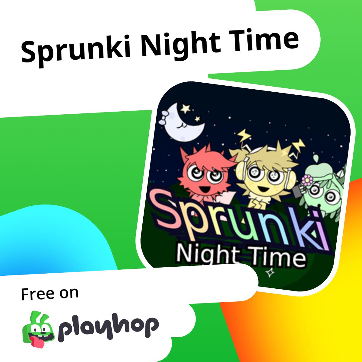 Sprunki Night Time (by EpicGamesStore): Play Online For Free On Playhop