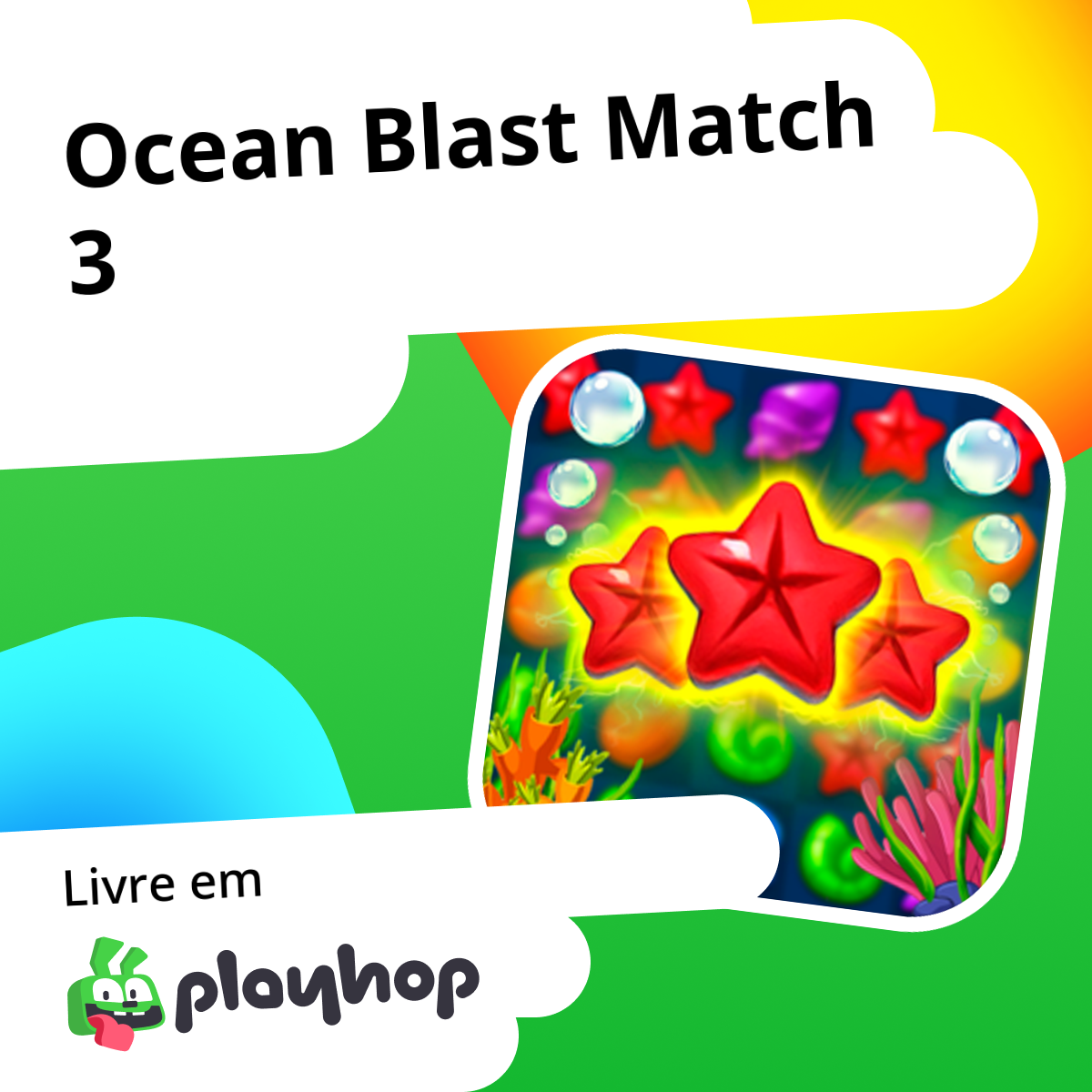 Ocean Blast Match 3 (por LASTeamGames): Jogue Online Gratuitamente Em Playhop