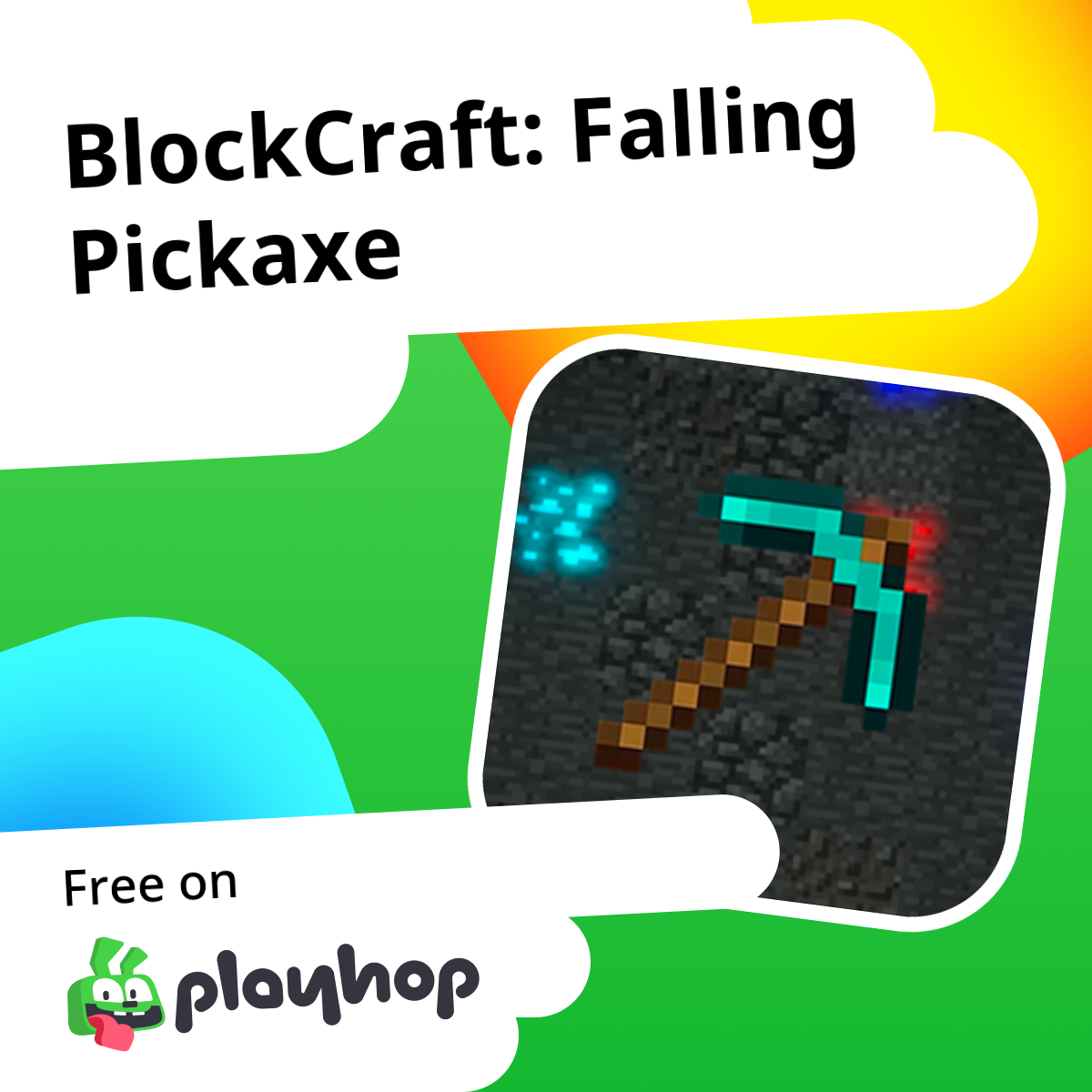 BlockCraft: Falling Pickaxe (by ghostrunner): Play Online For Free On Playhop