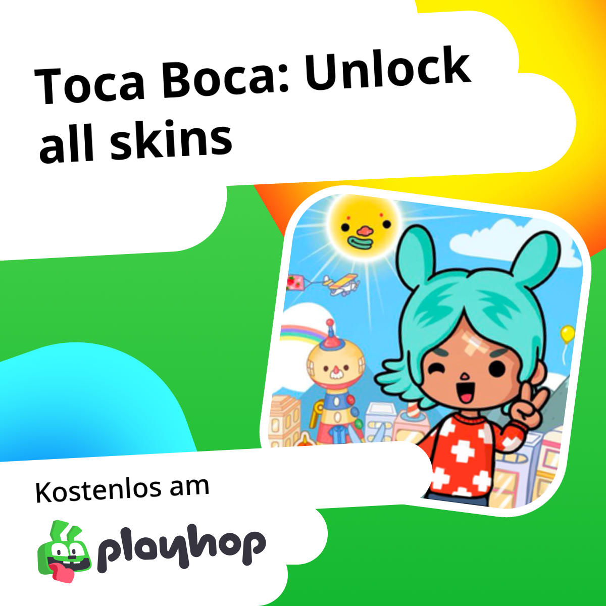 Toсa Boca: Unlock all skins (von Helen inc): Spiele kostenlos online ...