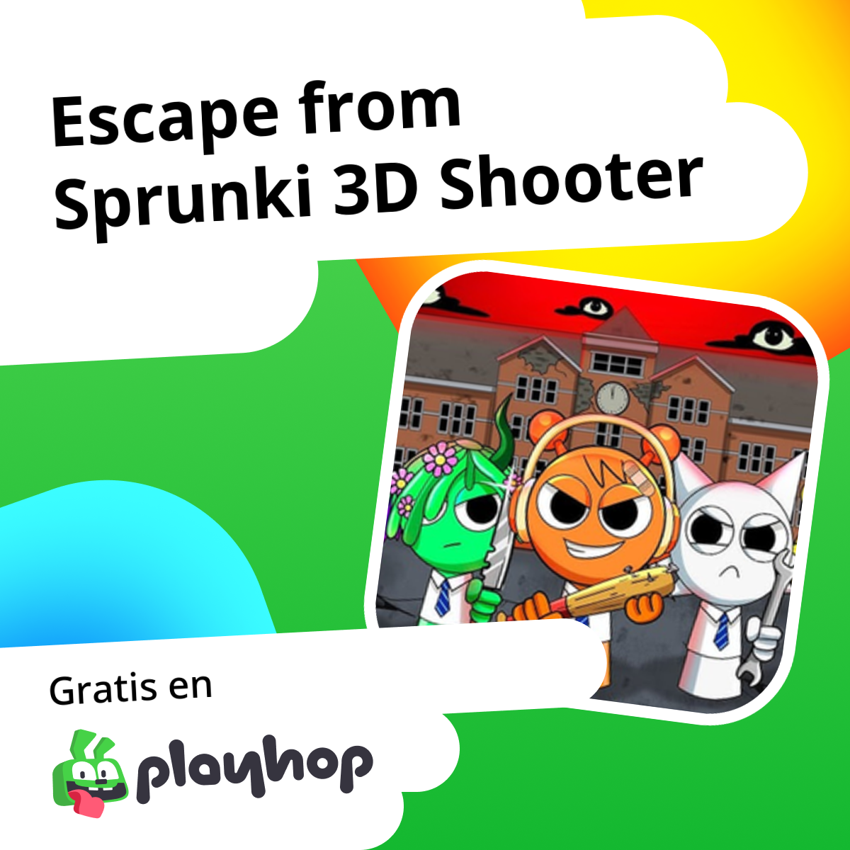 Escape from Sprunki 3D Shooter (por CosmoDev): Juega Gratis Online en ...