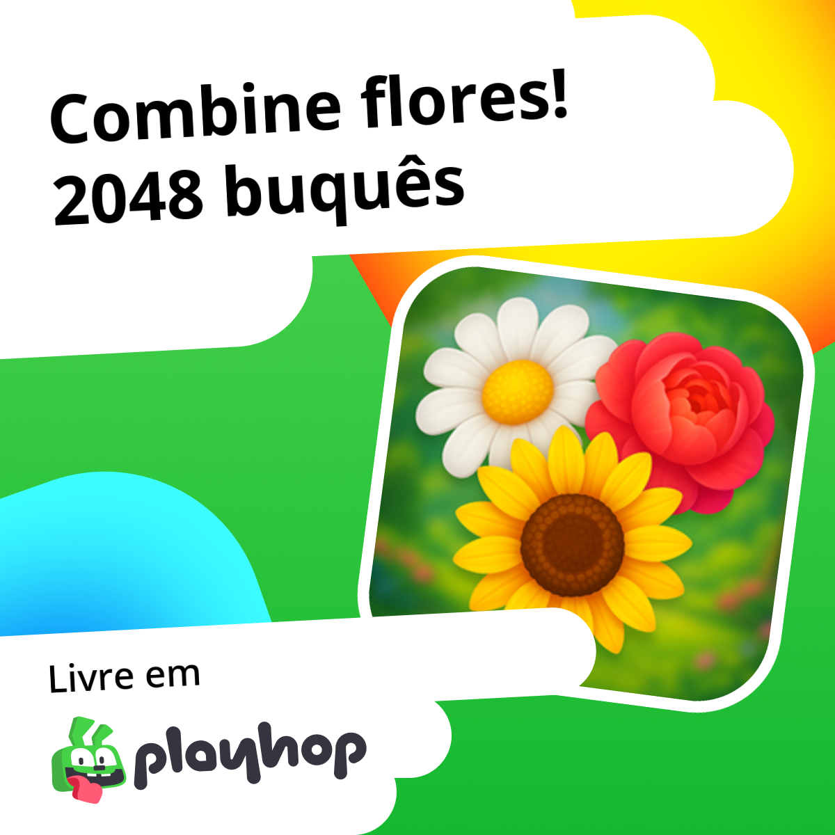 Combine flowers! 2048 bouquets (por VladimirShark): Jogue Online Gratuitamente Em Playhop